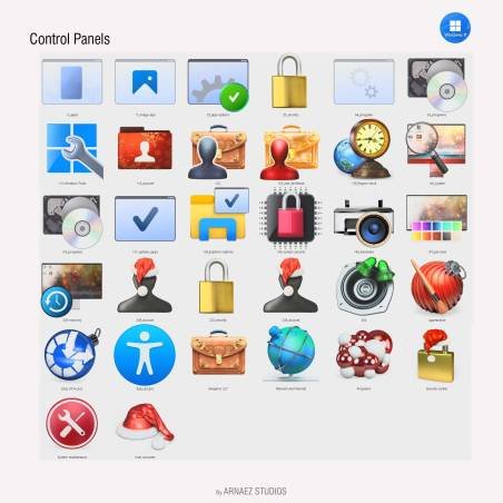 NORTH POLE 11 - Best Xmas icons for Windows 11