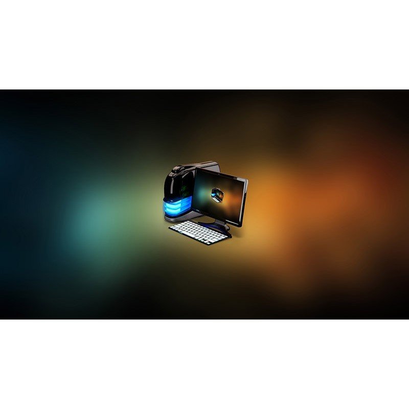 futuristic computer wallpaper